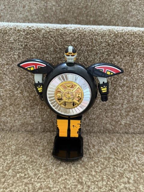 MIGHTY MORPHIN' POWER Rangers Figure Zeo Deluxe Warrior Wheel Zord 1996 ...