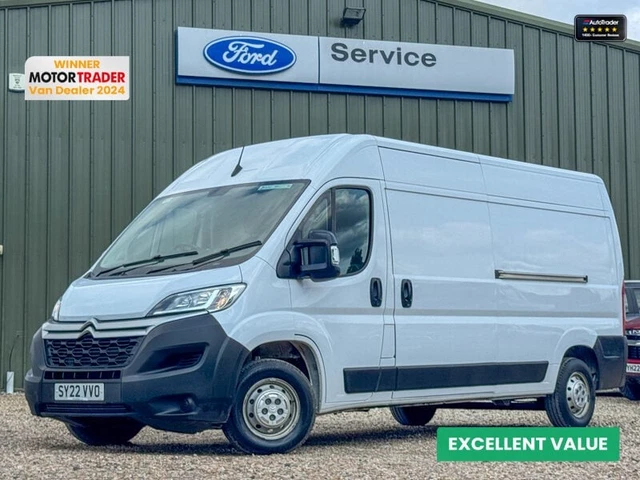 2022 CITROEN RELAY LWB L3H2 Medium Roof Enterprise Bluehdi Air Con ...