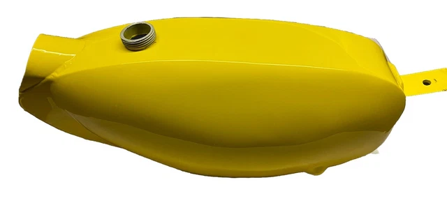 BEAMISH SUZUKI MARK 2 Petrol Tank. Yellow. £275.00 - PicClick UK