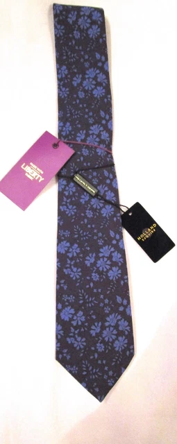 HOLLAND ESQUIRE LIBERTY Fabrics Tie Capel Print RRP £100 BNWT Blue £28. ...