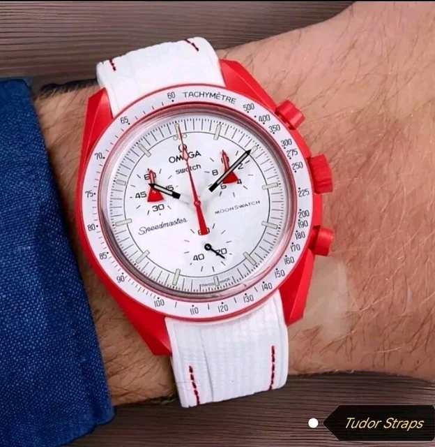 OMEGA X SWATCH - Moonswatch mission to mars Alaska project - White ...