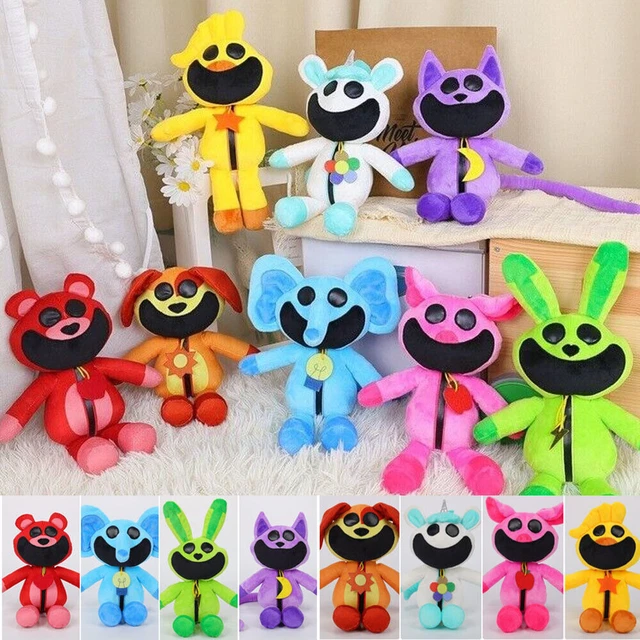 SMILING CRITTERS FIGURE Plush Doll CatNap Hoppy Hopscotch Monster Doll ...