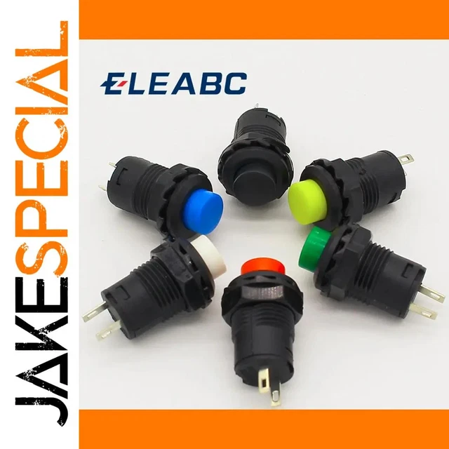 JAKESPECIAL – VIBRANT 6-Color Self-Return Push Button Set EUR 22,79 ...