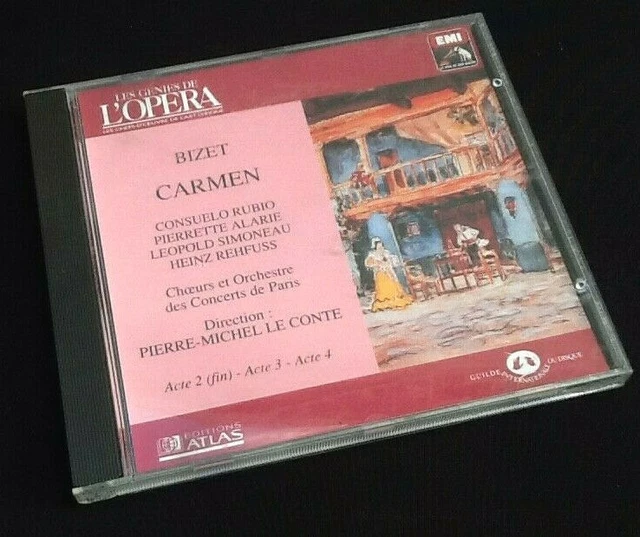 CD GEORGES Bizet Carmen Les Génies de l' Opéra Editions Atlas EUR 5,99 ...