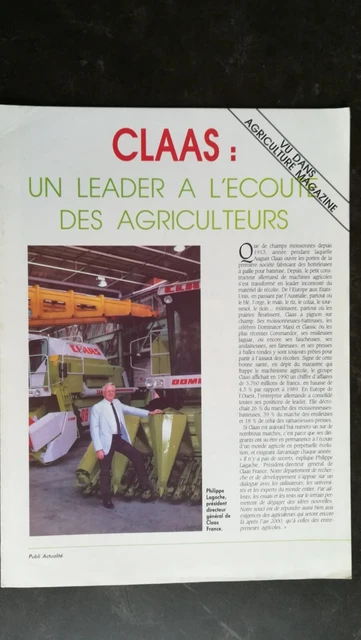 BROCHURE TRACTEURS ARES CLAAS EUR 3,00 - PicClick FR
