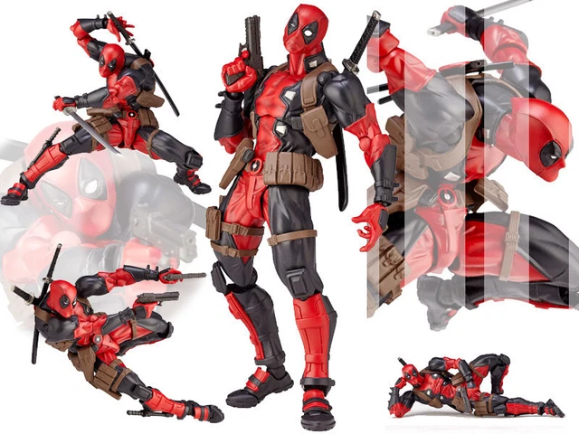 MARVEL KAIYODO DEADPOOL Figma S.H.F. PVC 18cm Figure Figuren EUR 11,87 ...