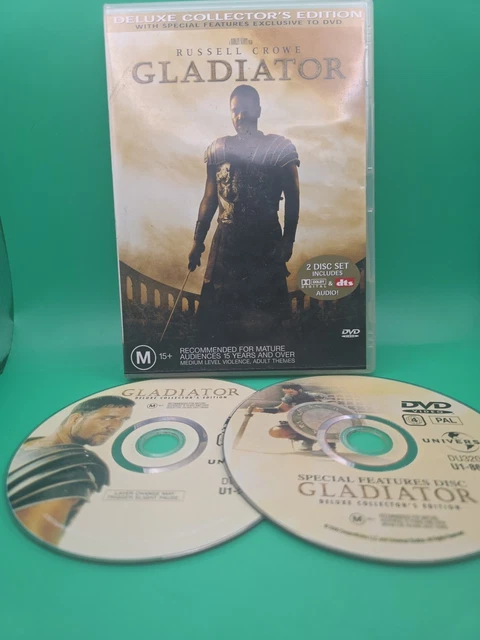 GLADIATOR (DVD, 2000) R4 - 2 Disc Set VGC £4.67 - PicClick UK