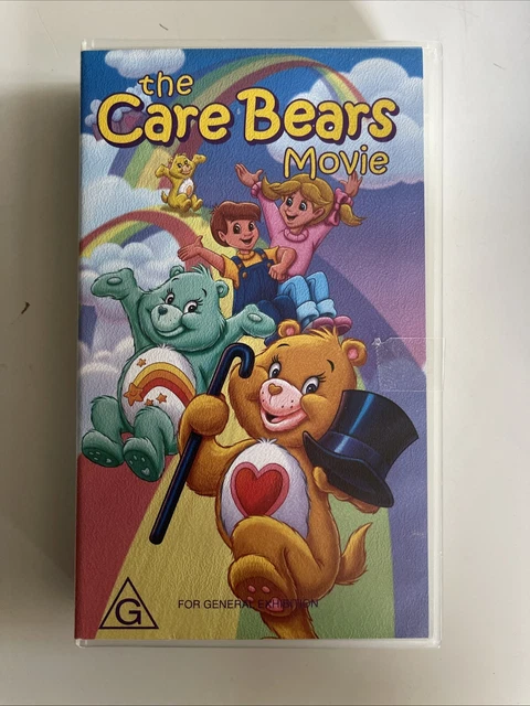 THE CARE BEARS Movie VHS Tape 1985, 2004 Release Vintage Children's ...