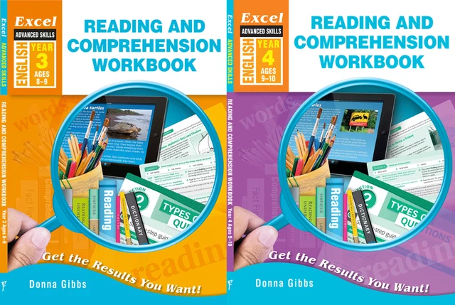 EXCEL ADVANCED SKILLS - Reading and Comprehension Workbook Year 3 + 4 ...