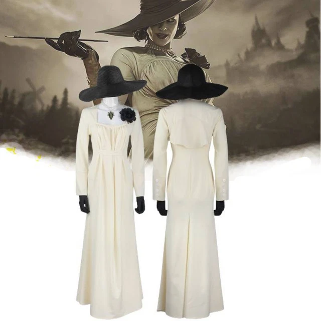 RESIDENT EVIL ALCINA Dimitrescu Alcina Dimitrescu Cosplay Set Fashion ...