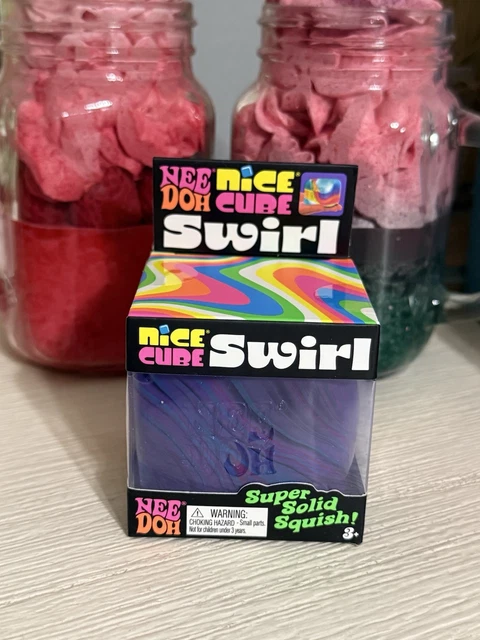 VIRAL SCHYLLING NEEDOH Nice Cube SWIRL Super Solid Squish Multi Color ...