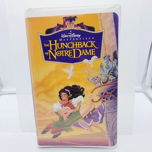 THE HUNCHBACK OF Notre Dame VHS 1996 Animated Disney Masterpiece ...