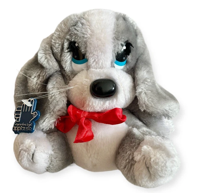 SAD SAM HONEY Plush Soft Toy Applause Vintage 6” 80s Retro Grey £12.99 ...
