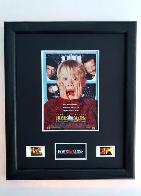 HOME ALONE CHRISTMAS movie 35mm film cell display 10x8 framed wall Art ...