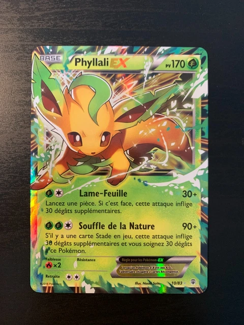 CARTE POKÉMON PHYLLALI Ex 10/83 XY Génération Bloc XY FR NEUF EUR 49,85 ...