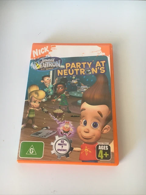 JIMMY NEUTRON - Party At Neutrons (DVD) $4.00 - PicClick AU