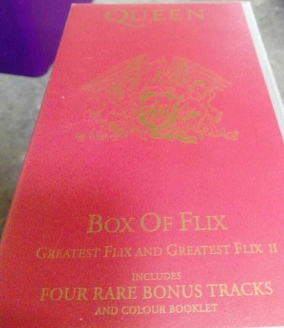 RARE VHS TAPE 'Queen Box Of Flix' £3.31 - PicClick UK