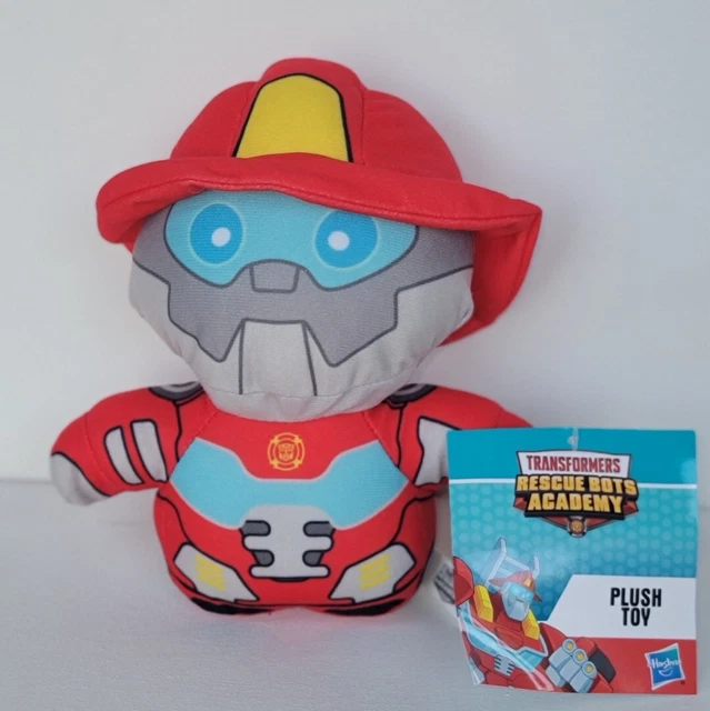 RARE TRANSFORMERS RESCUE Bots Academy NEW Heatwave 7" Licensed Plush ...