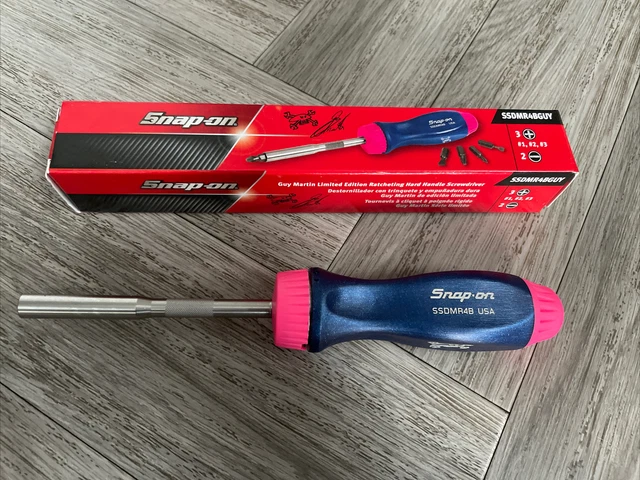 GUY MARTIN LIMITED Edition Snap On Ratchet Screwdriver £72.00 - PicClick UK