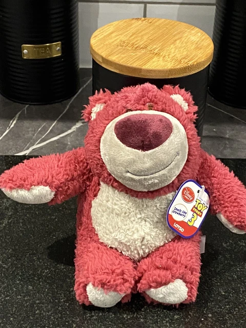 Disney Store Toy Story 3 Lotso Huggin Bear Small 8” Strawberry Smell Tagged £1499 Picclick Uk