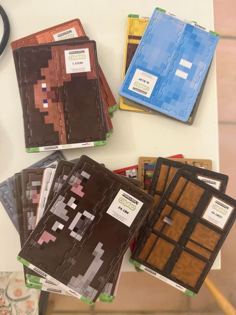 2024 WOOLWORTHS WOOLIES Minecraft Cubeez $1.00 - PicClick AU