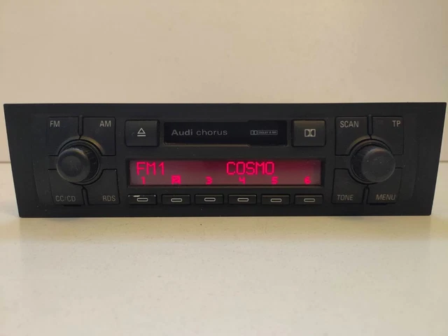 AUDI CHORUS RADIO original Kassetten Autoradio mit Code EUR 58,31 ...