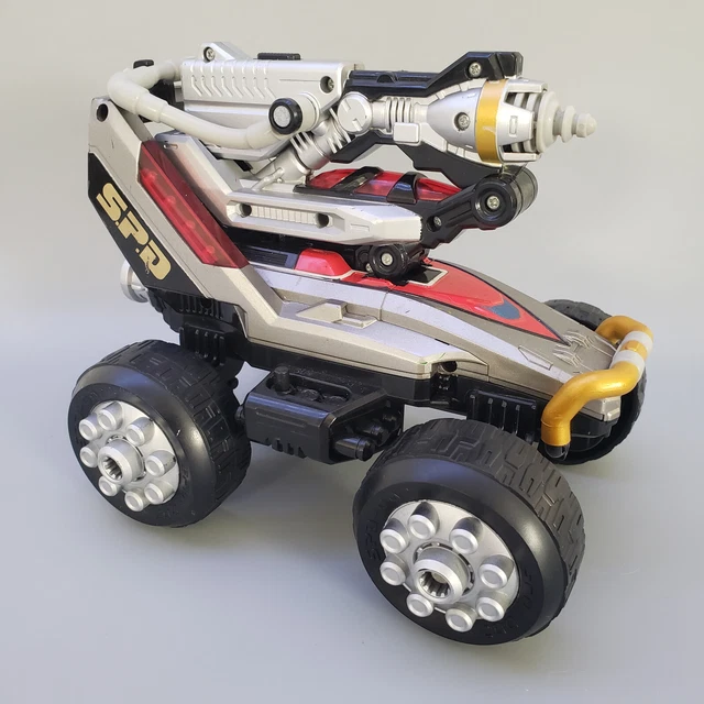 BANDAI POWER RANGERS Dekaranger DX Blast Buggy SPD Megazord Incomplete ...