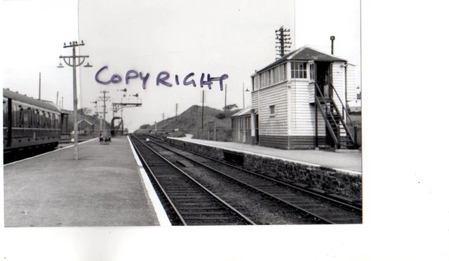 RAIL PHOTO SR LSWR Halwill Junction station Devon ashbury dunsland ...