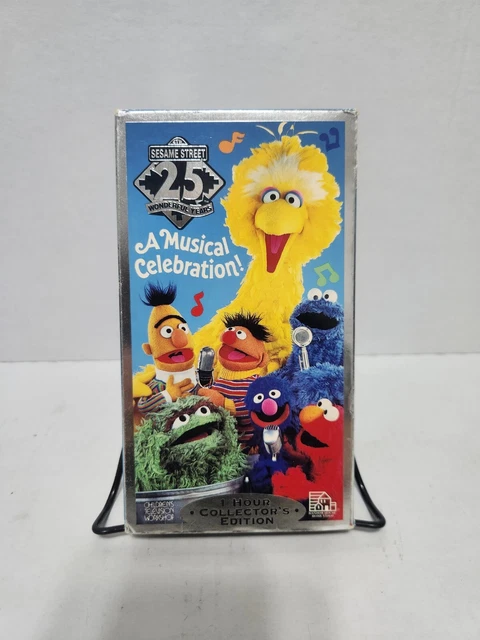 SESAME STREETS 25TH Birthday: A Musical Celebration (VHS, 1993) £8.26 ...
