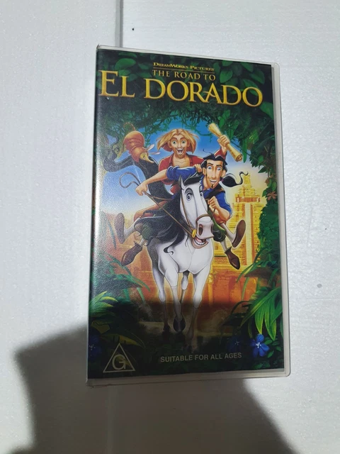 THE ROAD TO El Dorado (VHS, 2000, Clam Shell) Factory Seal Rare $13.50 ...