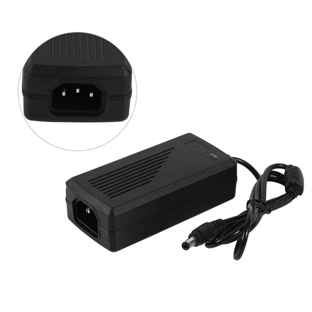 1PC AC 100V-240V Converter Adapter DC 12V 5A 60W Power Supply For LED ...