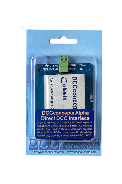 DCC CONCEPTS DCD-SNX Cobalt Alpha DCC Power Bus Driver & SNIFFER ...