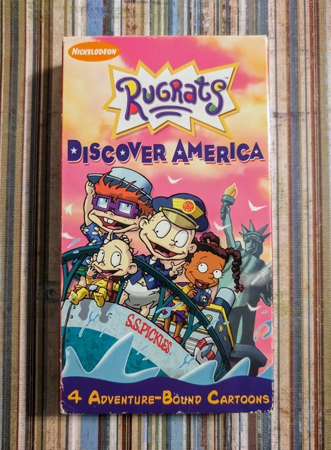 RUGRATS - DISCOVER America (VHS 2000) Nickelodeon Animated Cartoon ...