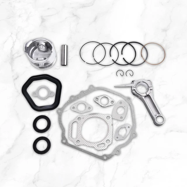 HIGH QUALITY REBUILD Kit for Honda GX390 13HP Engine Piston Ring Rod ...