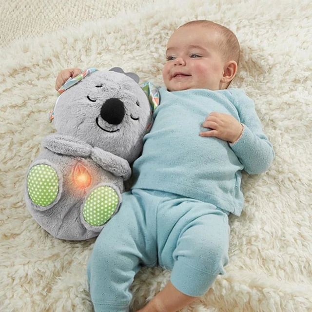 WITH BREATHING MOVEMENT Plush Slumber Otter Toy Soothing Koala Hug Toy ...