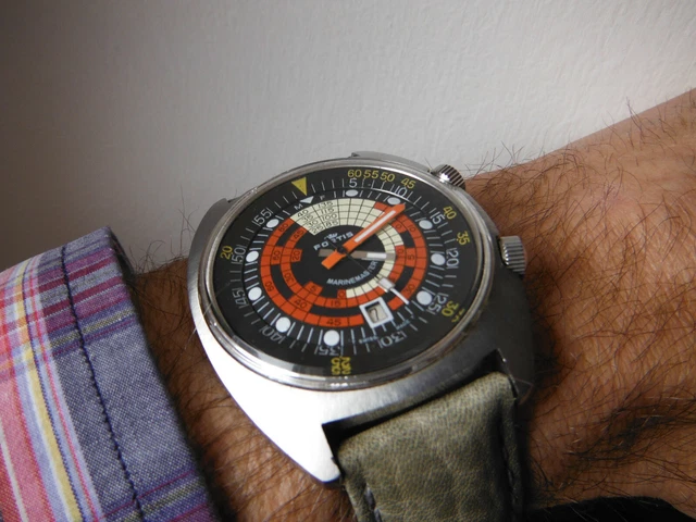 FORTIS MARINEMASTER SUPER Compressor ""Pallets"" 70'S Only X 10 Days £ ...