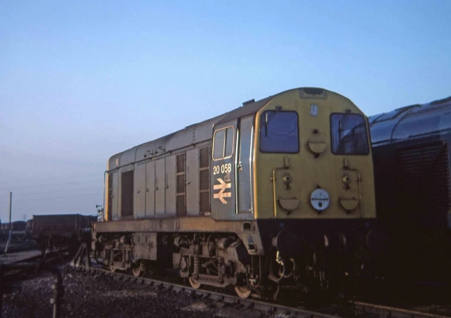 BRITISH RAIL CLASS 20058 TYNE YARD - 6 x 4 Quality Photo Railway Print ...