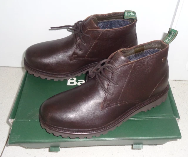 BARBOUR REDHEAD MENS Boots Size 9 Brown New In Box £63.03 - PicClick UK
