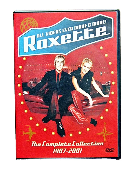 DVD_ROXETTE _ALL VIDEOS Ever Made & More_ Complete Collection_ EMI 2001 ...
