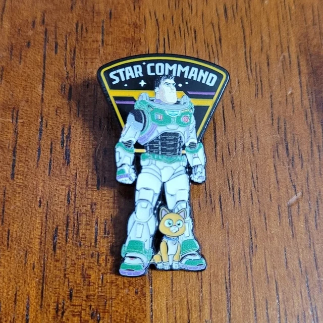 DISNEY TRADING PIN Buzz Lightyear Space Ranger Sox Cat Star Command LR ...