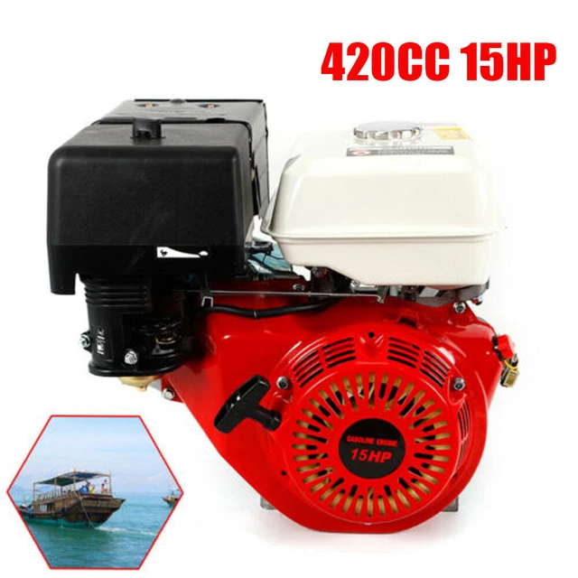 420 CC 190F Benzinmotor 15 PS Standmotor Kartmotor Industriemotor 4-Takt Motor EUR 282,00 ...