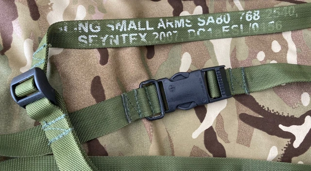 BRITISH ARMY RIFLE Sling SA80 Green 2007 Genuine Issue £5.95 - PicClick UK