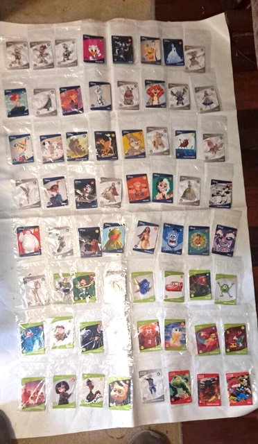 WOOLWORTHS 2023 DISNEY 100 Wonders FULL SET OF 100 CARDS in plastic ...