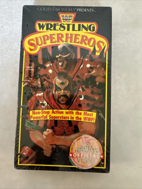 WWF COLISEUM WWF WRESTLING SUPERHEROS VHS 1992 VHS PIPER MACHO ...