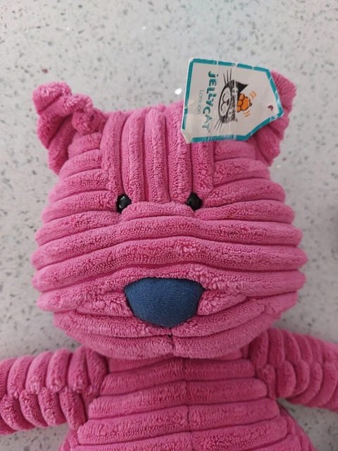 RETIRED JELLYCAT CORDY Roy Pink Cat Plush Collectible Soft Toy, Mint ...