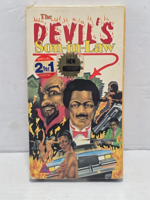 THE DEVIL'S SON-IN-LAW VHS 1986 Action Comedy Original Release Active ...