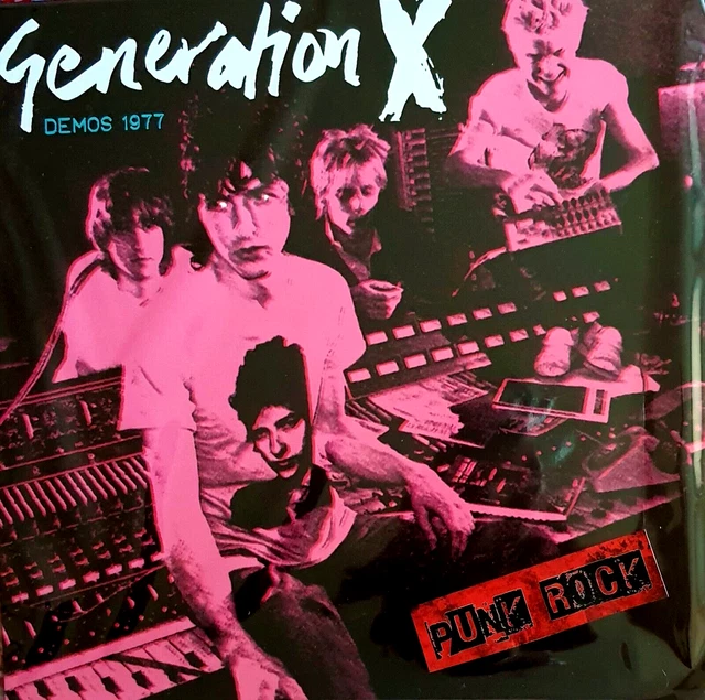 GENERATION X -BILLY IDOL BOB DERWOOD T JAMES ‎– Demos 1977 Versions ...