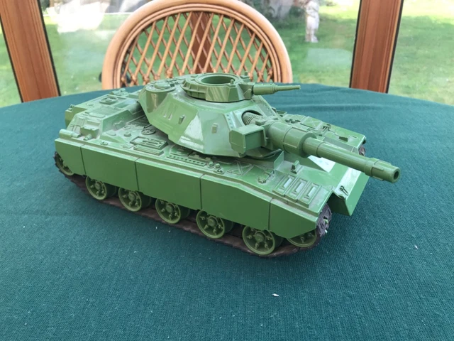 VINTAGE ACTION MAN Z Force Motorised Mobat Battle Tank £29.99 - PicClick UK