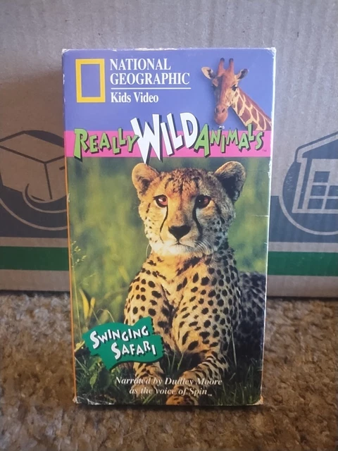 VINTAGE VHS SWINGING Safari Really Wild Animals National Geographic ...