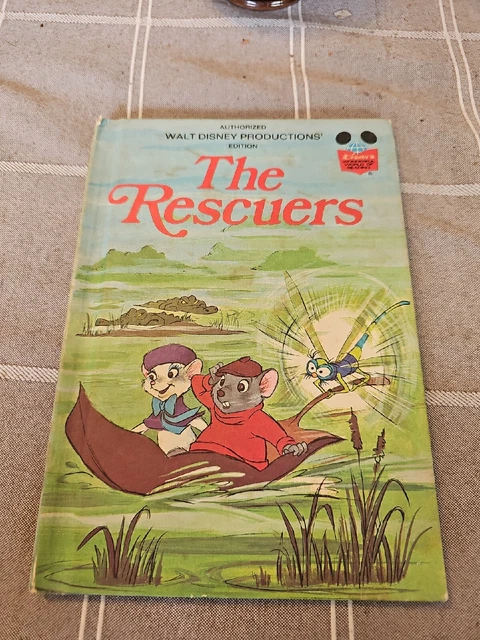 DISNEYS WONDERFUL WORLD of reading The Rescuers 1977 Vintage EUR 4,02 ...